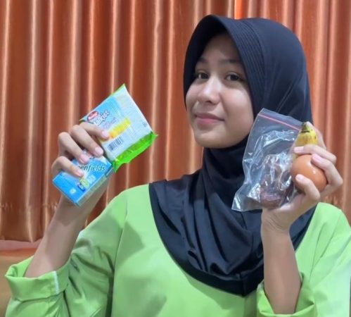 MBG Ramadan "Disulap" Jadi Takjil, Siswa SMPN 12 Batam Senang - Terasbatam